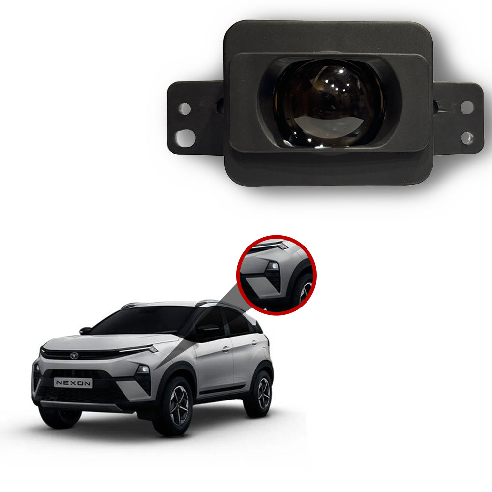 Projector Fog Lamps Plug and Play for TATA Nexon Nexon EV Punch Uniauto