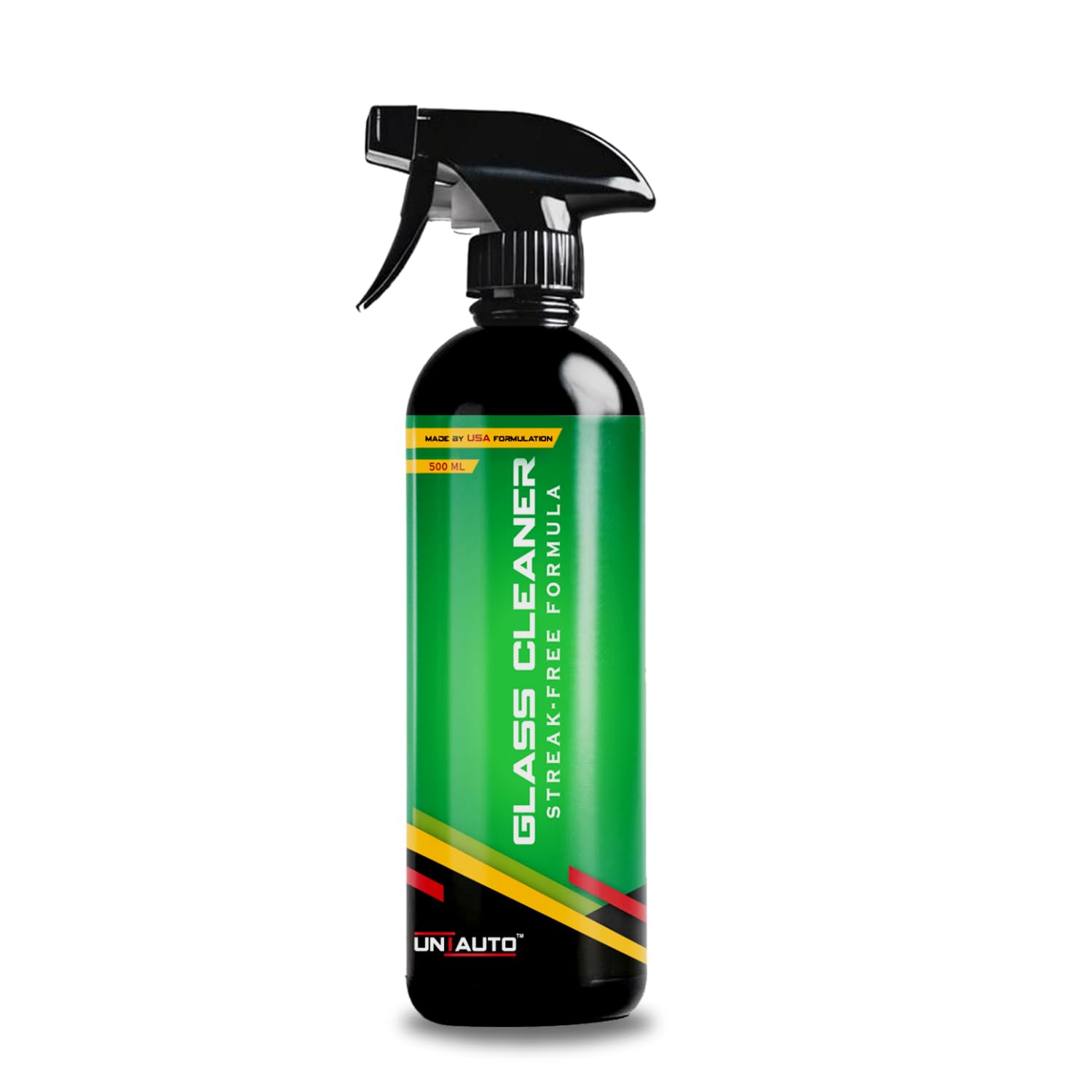 Uniauto Advanced Streak-Free Glass Cleaner for a Crystal Clear, Spotle