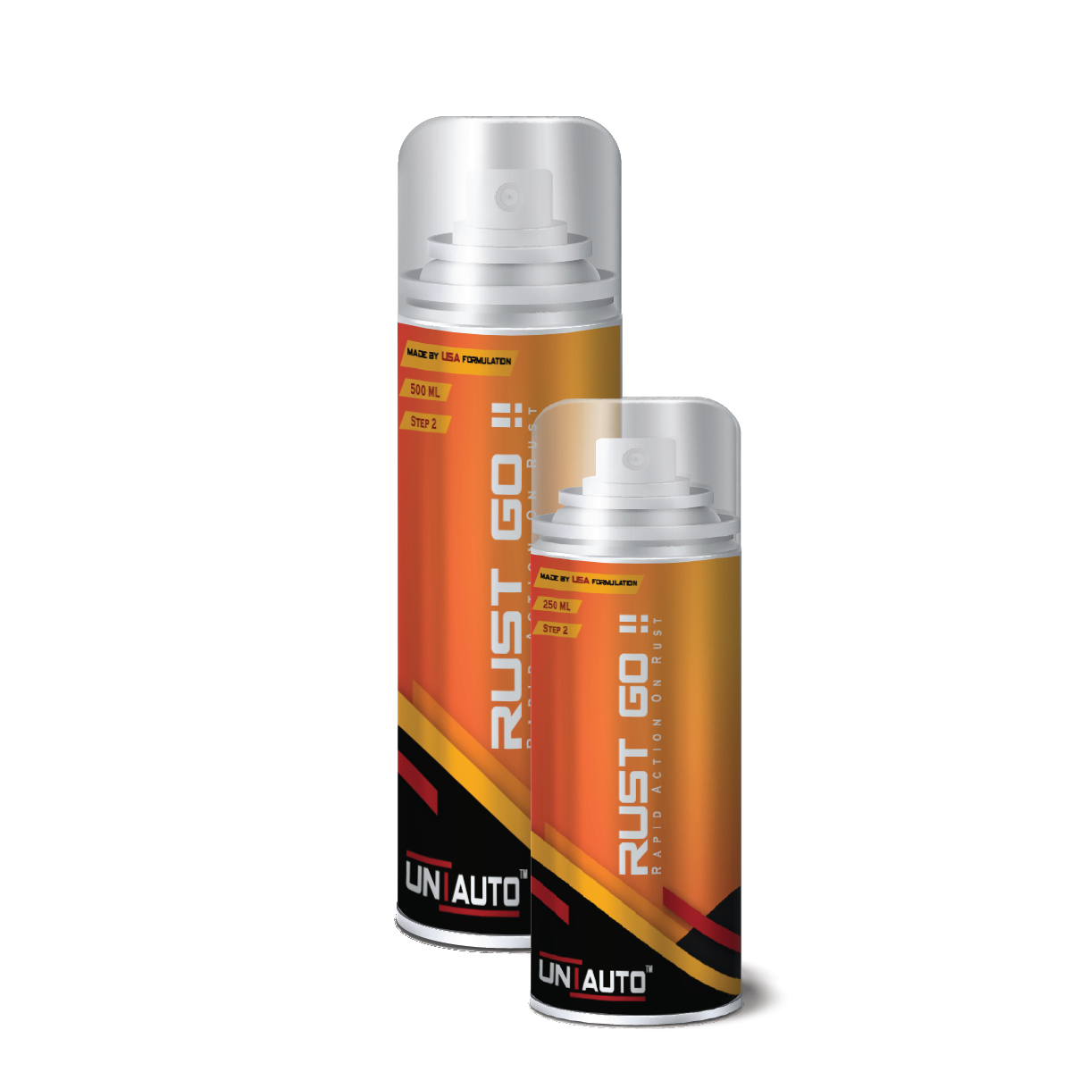 Uniauto Rust Go – Advanced Aerosol Foam Technology for Powerful Rust R