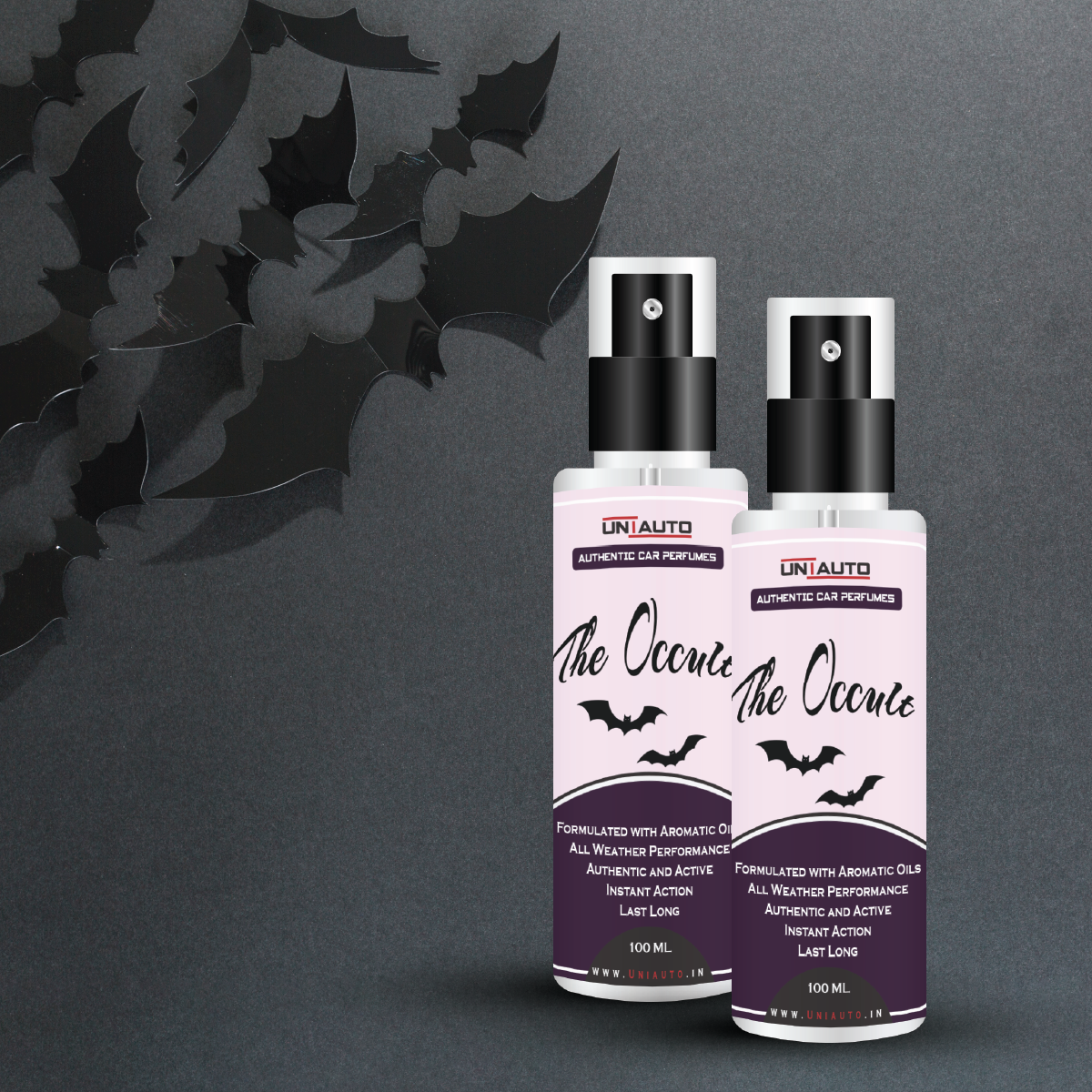 Uniauto The Occult – Authentic Car Perfume for Embrace the Dark Mystiq