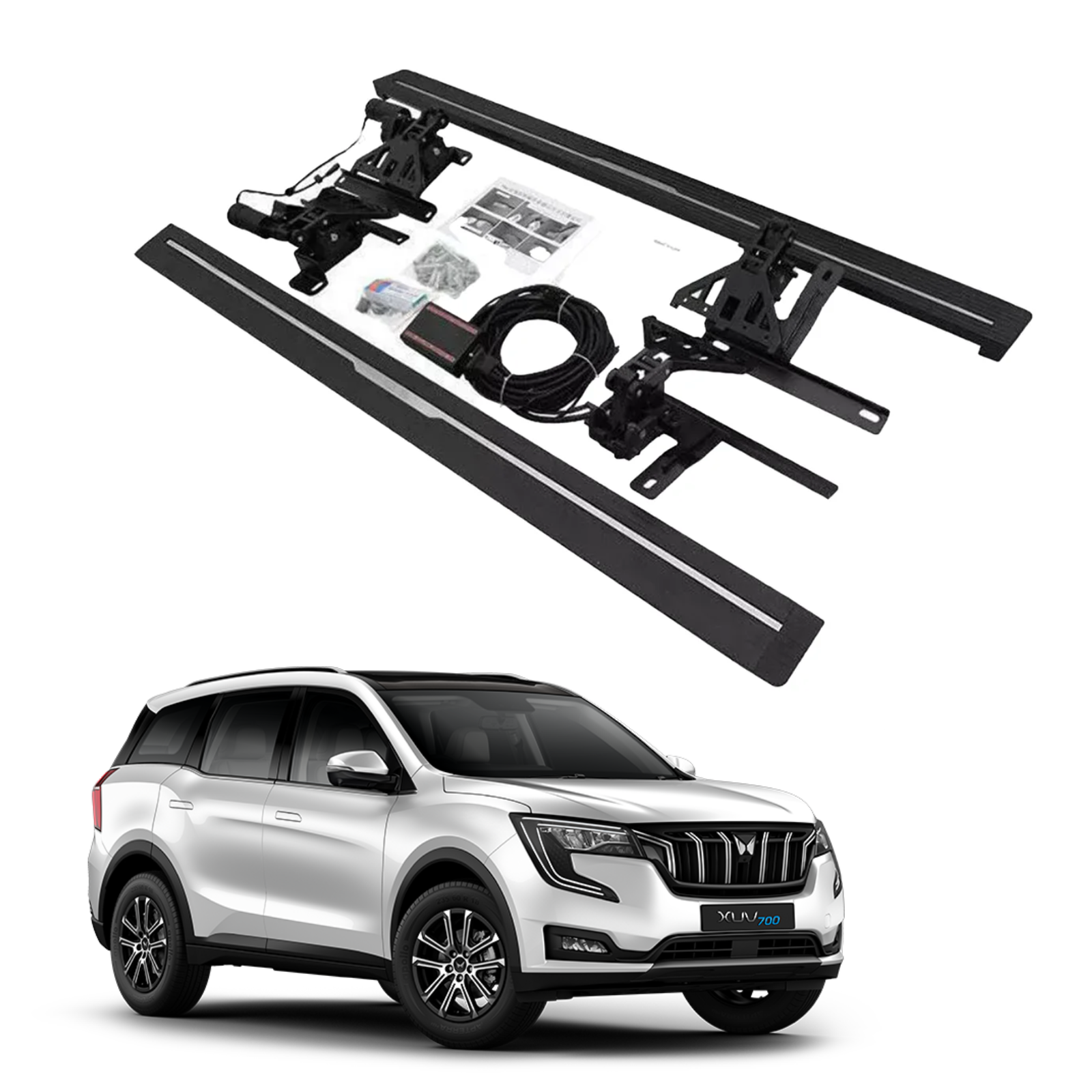 Automatic Side Step (Electric) For Mahindra XUV700 | Automatic Foot St ...